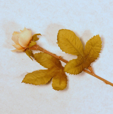 Cream Mini Rose Silk Flowers 0.5'' | Formosa Crafts